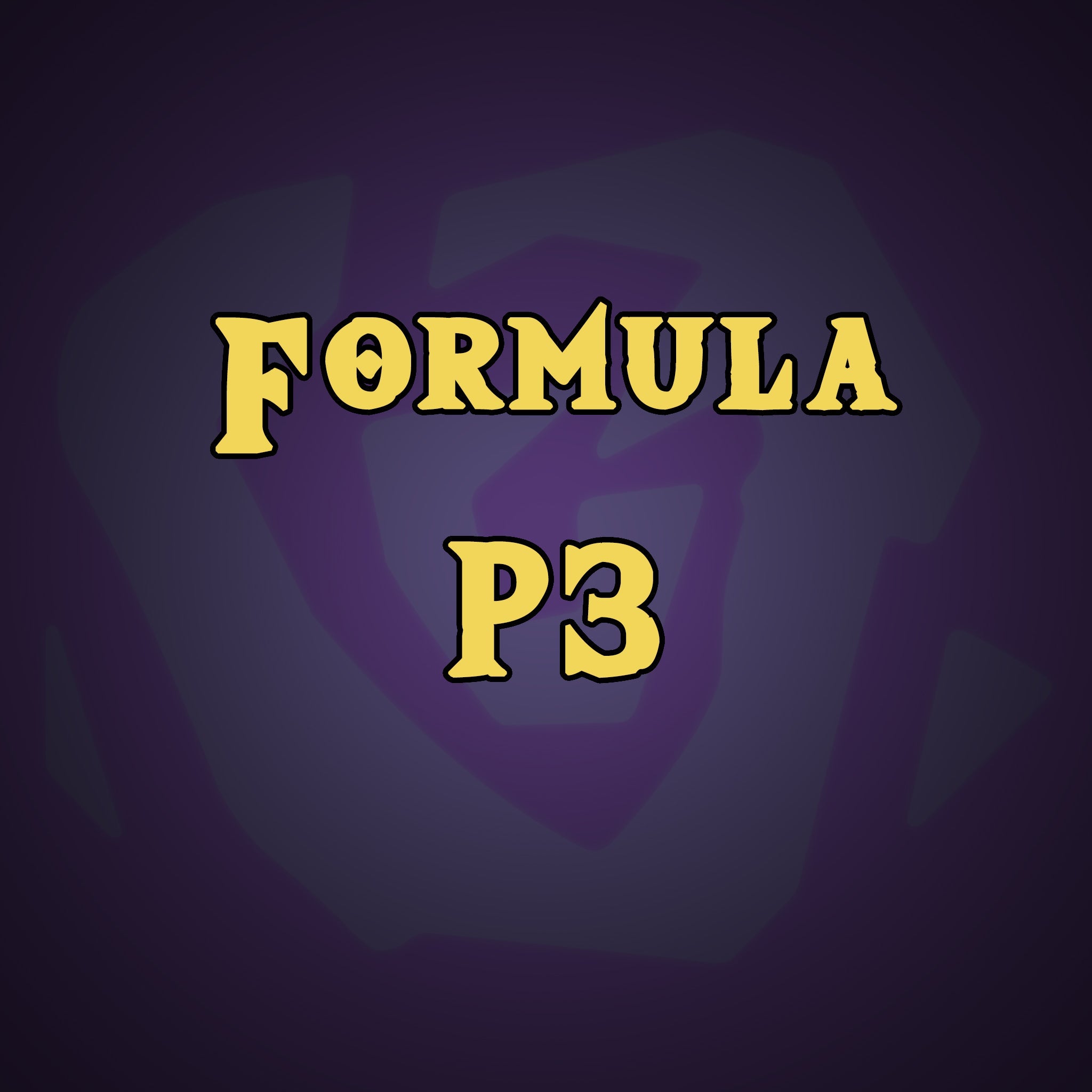 Formula P3 Paints – Epics 'N' Stuffs